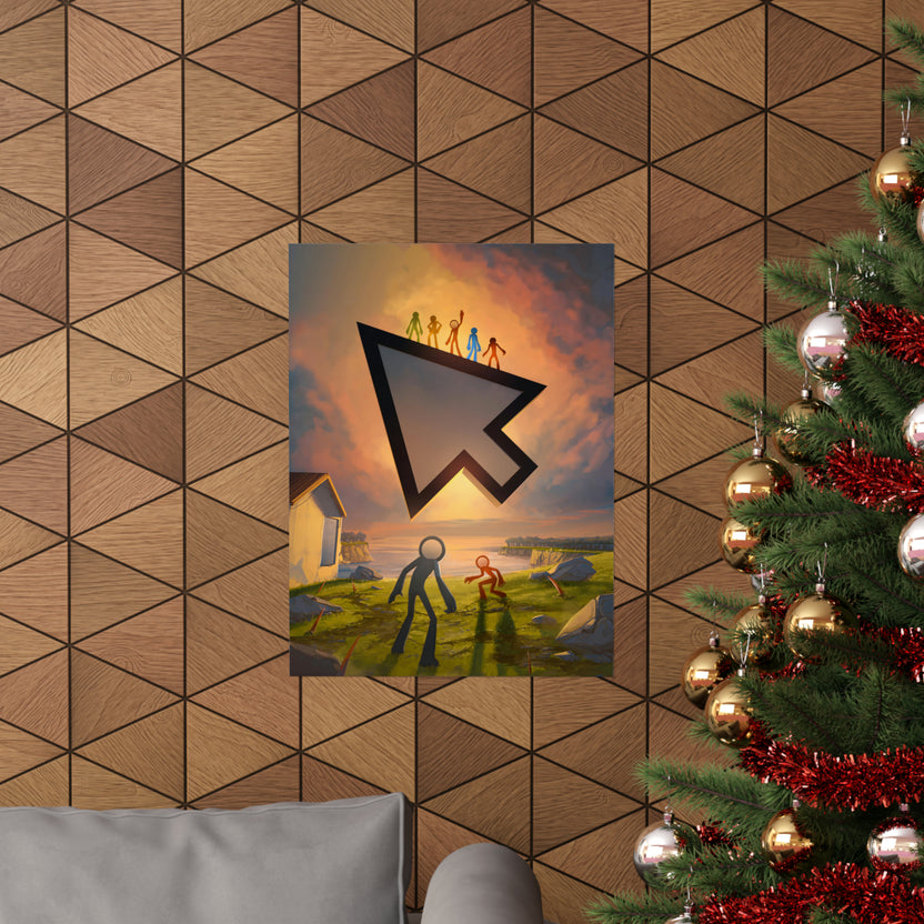 The Showdown Poster – Alan Becker